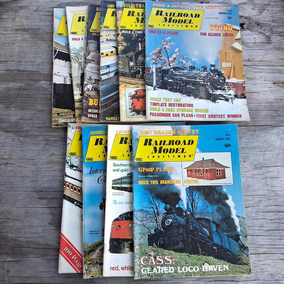 Other | Vintage 1972 Railroad Model Craftsman Lot Of 1 Missing May And ...
